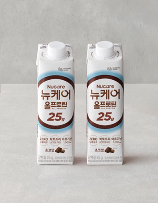 [대상웰라이프] 뉴케어 올프로틴 초코맛 245ml (24일분) - 마켓컬리